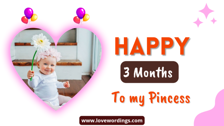 250+ Happy 3 Months Baby Boy and Girl Wishes – Love Wordings