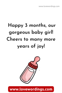 250+ Happy 3 Months Baby Boy and Girl Wishes – Love Wordings